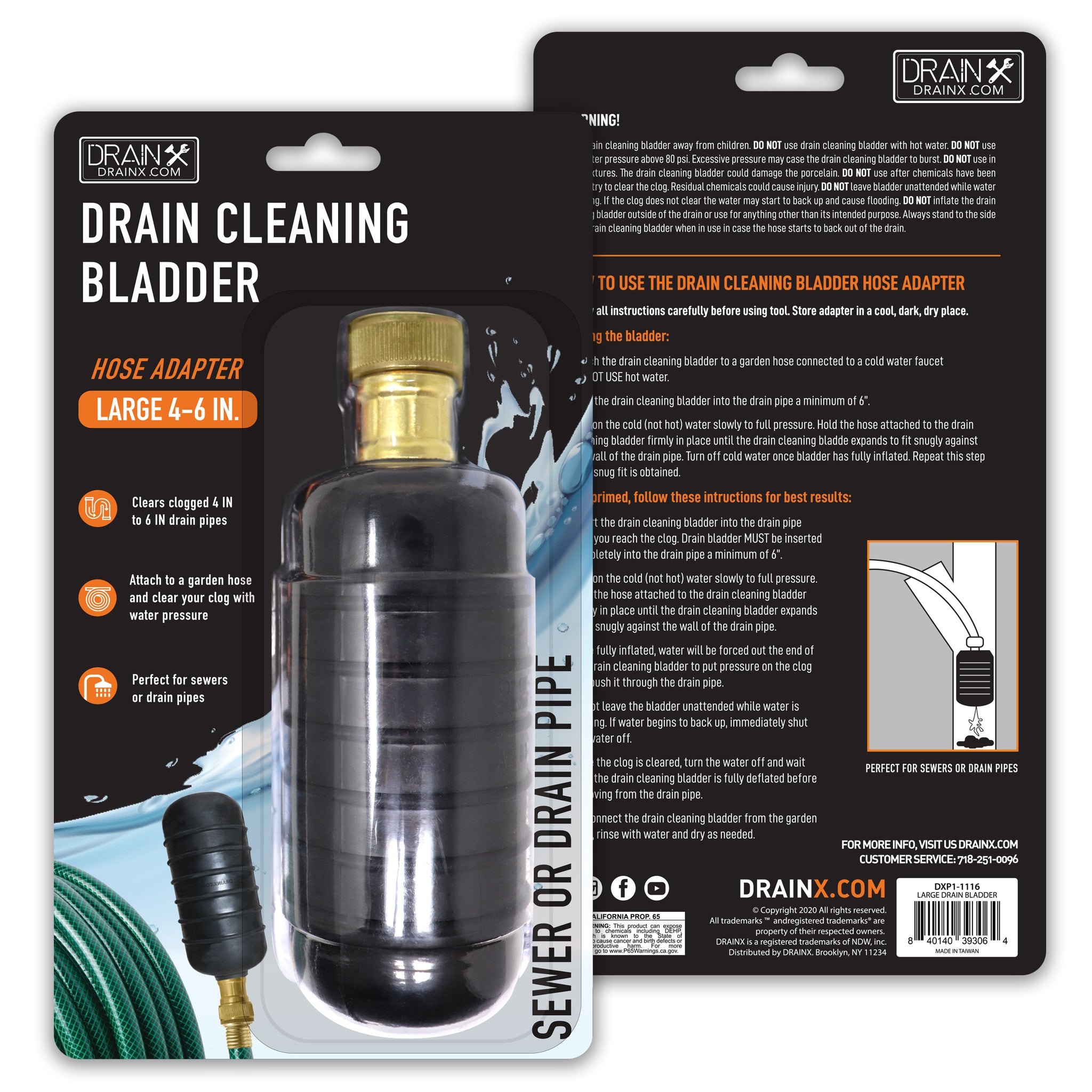 Large Drain Bladder – DrainX
